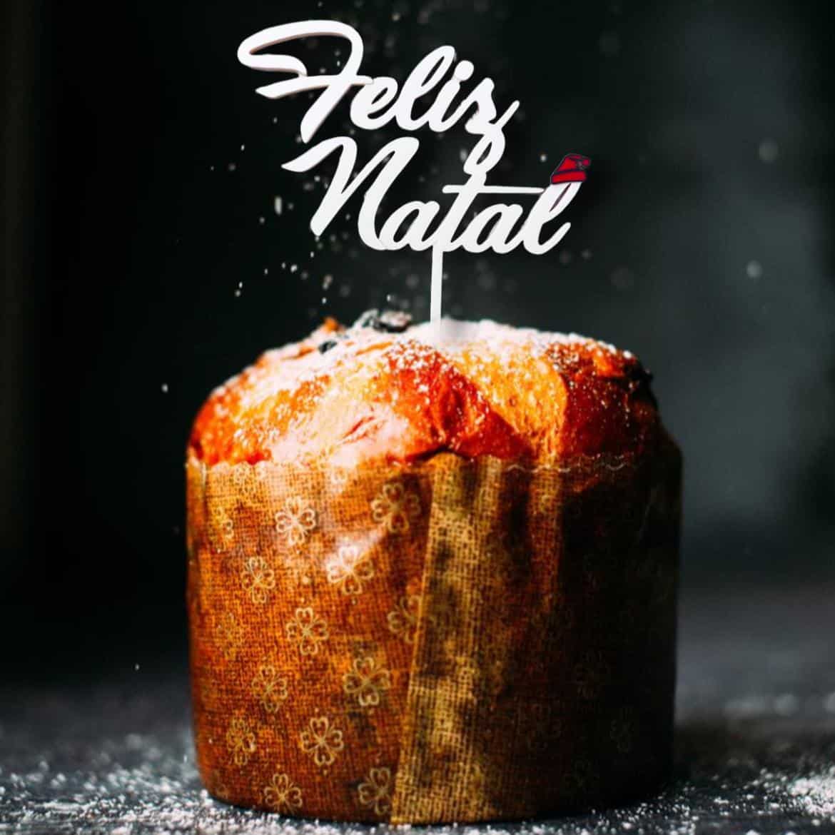 Topo de Bolo Feliz Natal ⋆ Festa Na Hora Artigos Bolos