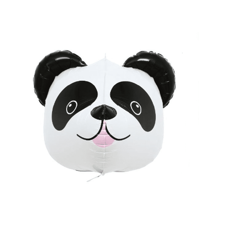 Balão Foil Festa Cara Panda 60 cm ⋆ Festa Na Hora