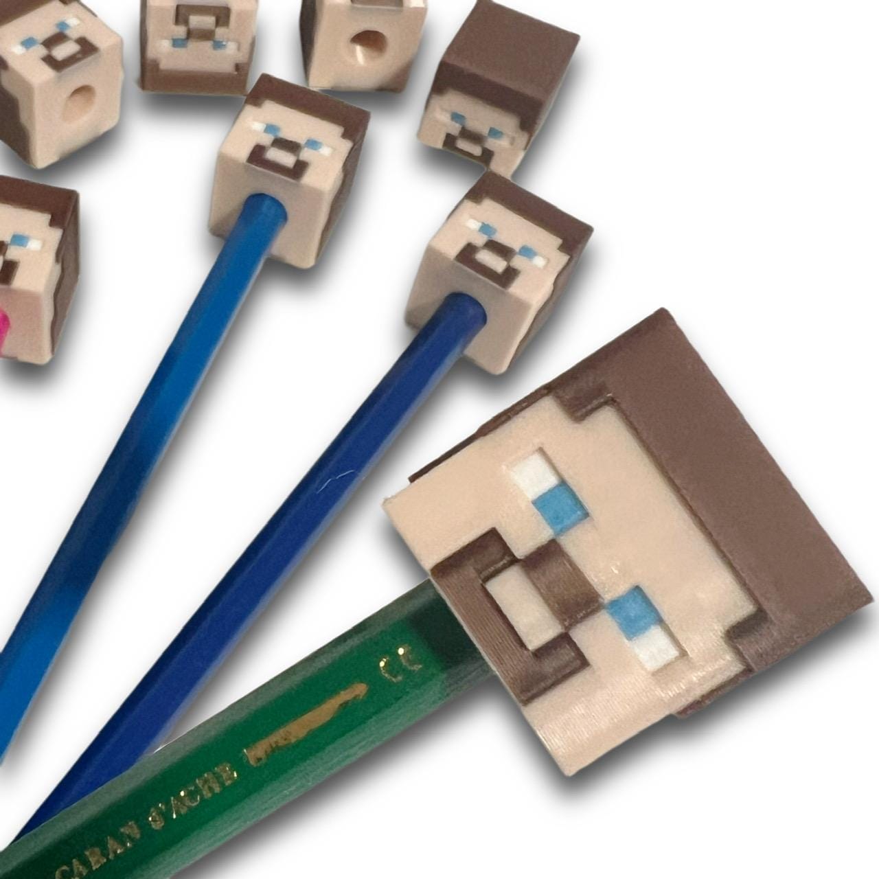 Topo de Lápis Steve Minecraft ⋆ Festa Na Hora